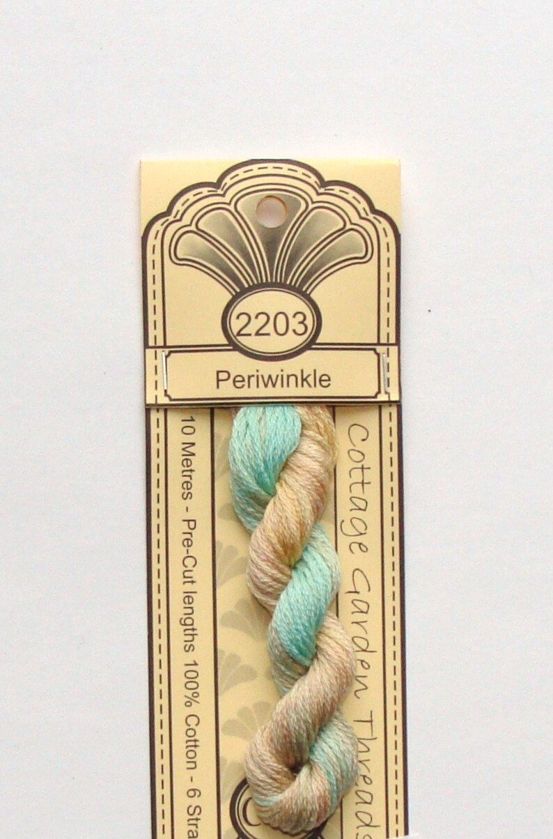 Cottage Garden Thread - 2203 Periwinkle - Etsy