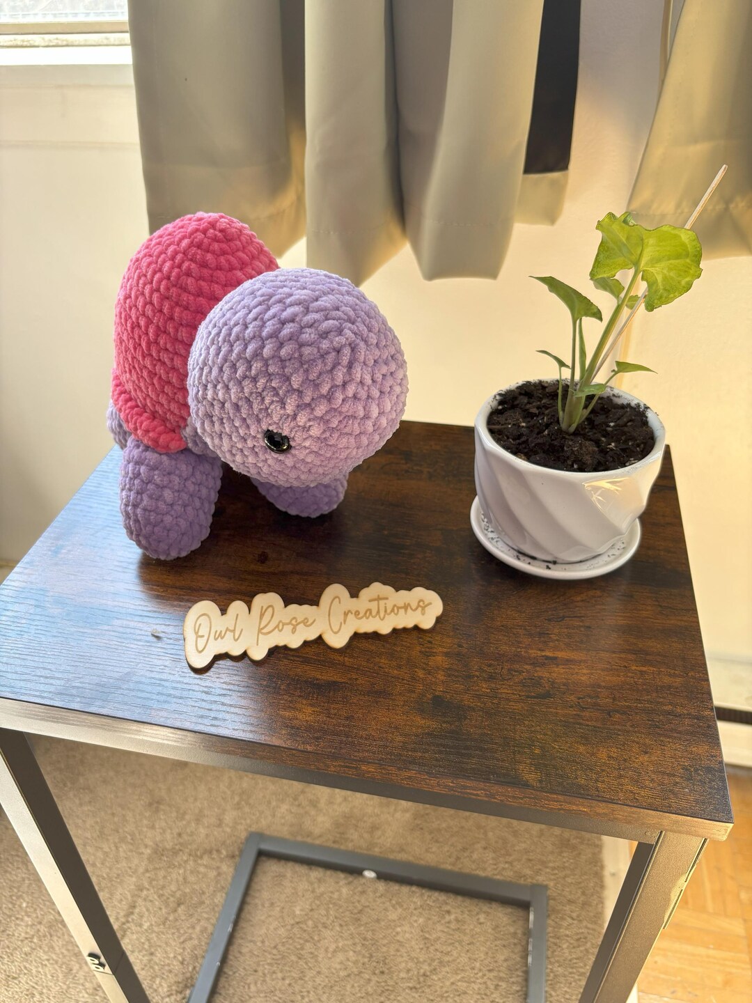 Snuggle up With Our Adorable Purple & Pink Turtle Plushie! - Etsy