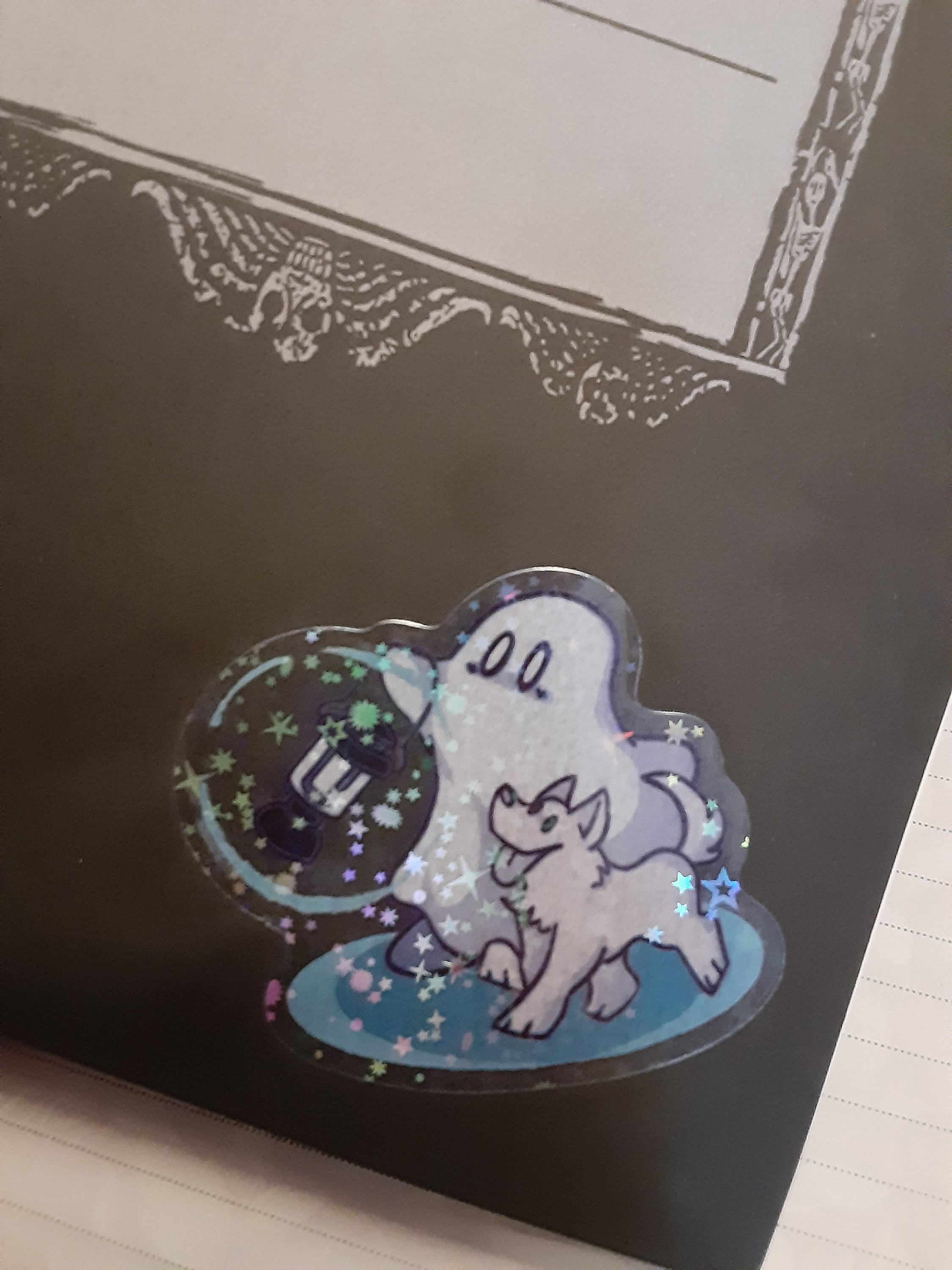 Buddy Simulator 1984 Clear Holo Sticker - Etsy