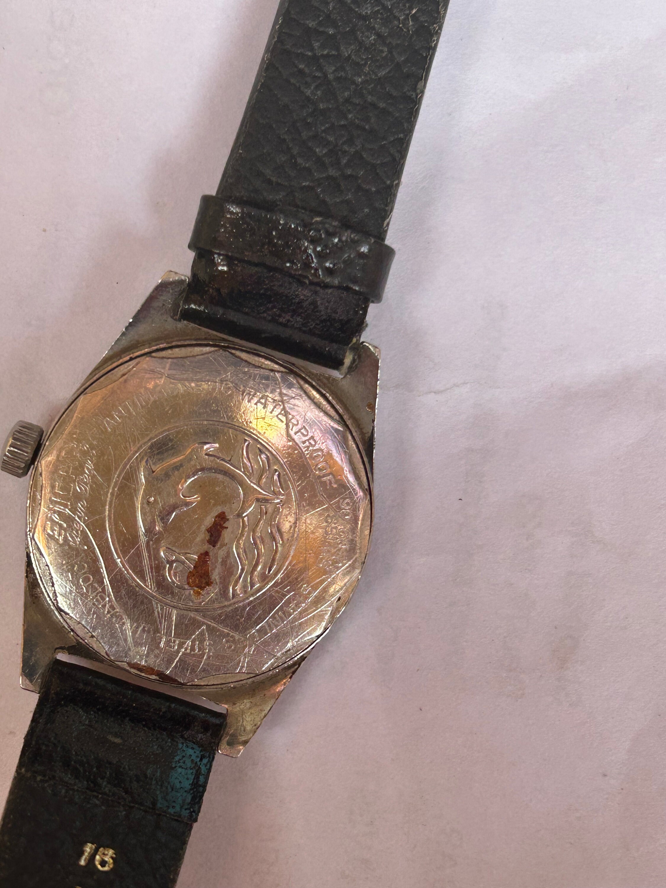 Vintage Enicar Ultrasonic Star Jewels200 Rarehand Wind Mens Wrist Watch ...