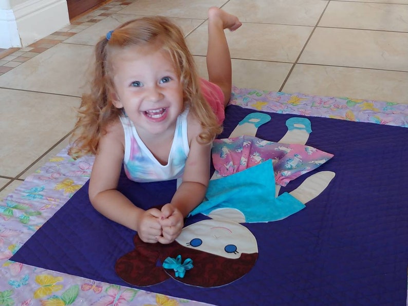 Digital Download for Girl Paper Doll Quilt Pattern With - Etsy