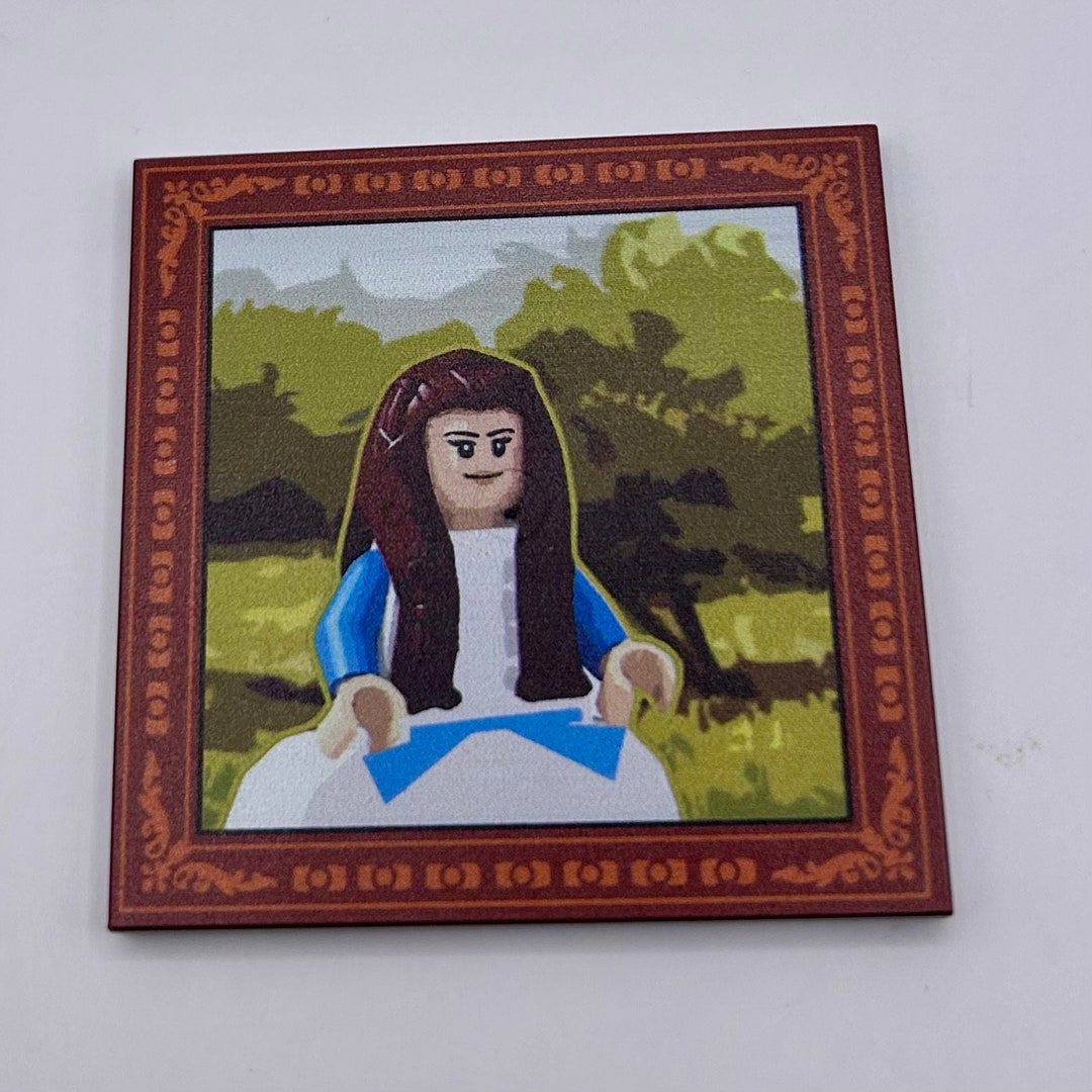Fine Art Portrait of a Woman, Custom Made Pieces for Lego Minifigure - Etsy