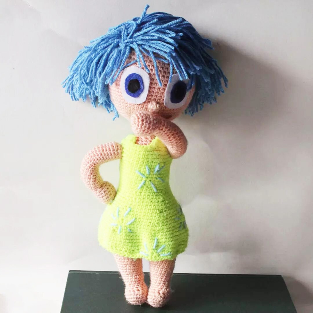 Amigurumi Joy Inside Out Crochet Stuffed Toy Plushies - Etsy Australia