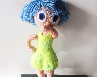 Fear Inside Out Amigurumi Stuffed Toys Crochet Gifts Presents - Etsy