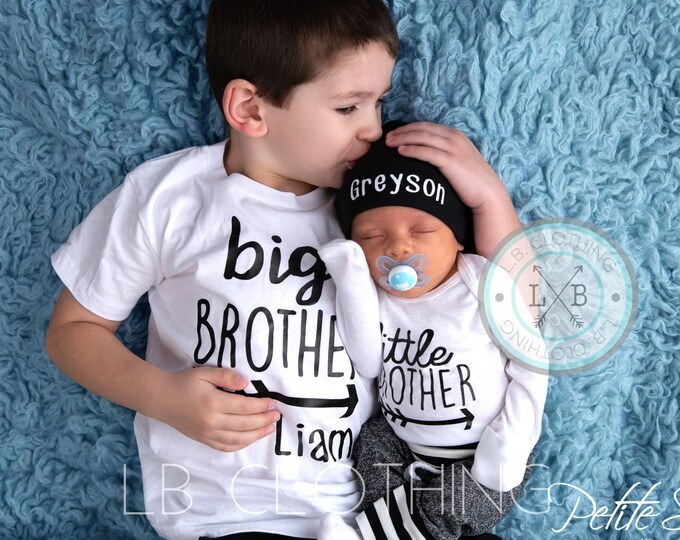 BIG BROTHER, Little Brother Outfit, Baby Boy Coming Home Outfit, Big ...