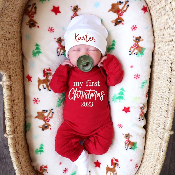Newborn Christmas Outfit - Etsy