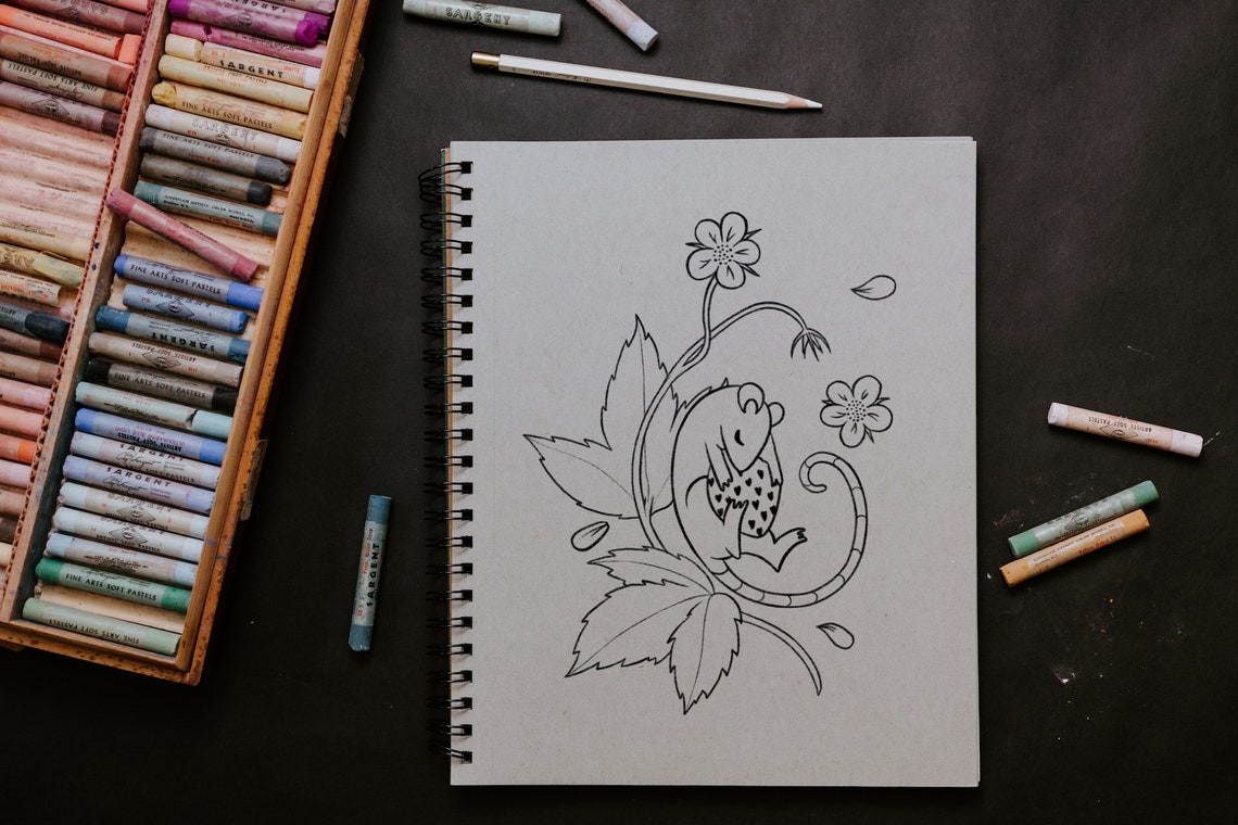 Printable Coloring Page for Kids or Adults | Instant Download for ...