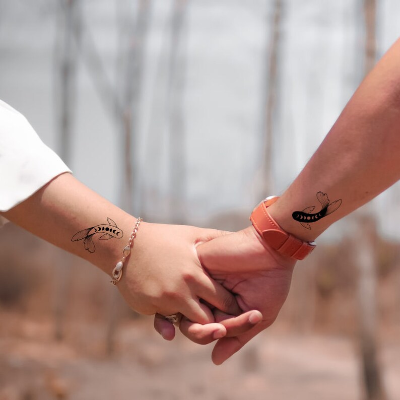 Matching Tattoo Design - Koi Carp - Etsy