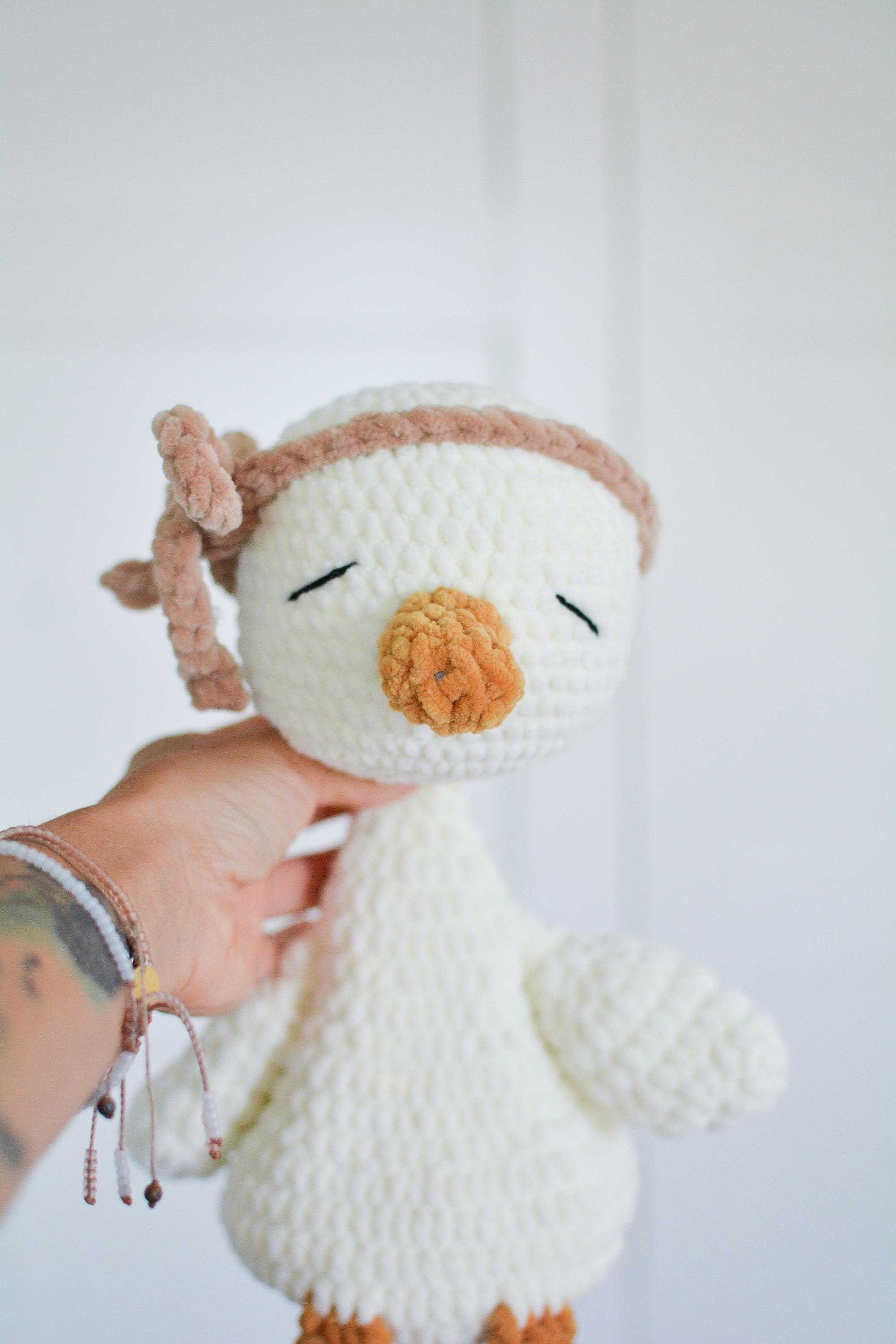 Cute Soft Goose Toy for Newborn, Plushie Present for Daughter, First ...