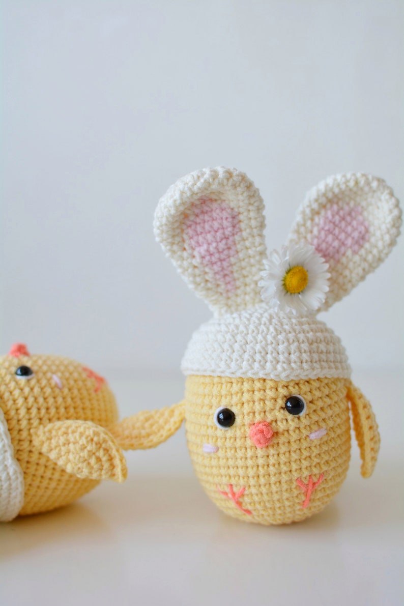 Crochet Easter Decoration Crochet Easter Chicken Easter Gift - Etsy