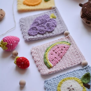 Custom Fruit Themed Bunting for Kids Room, Colorful Nursery Garland ...