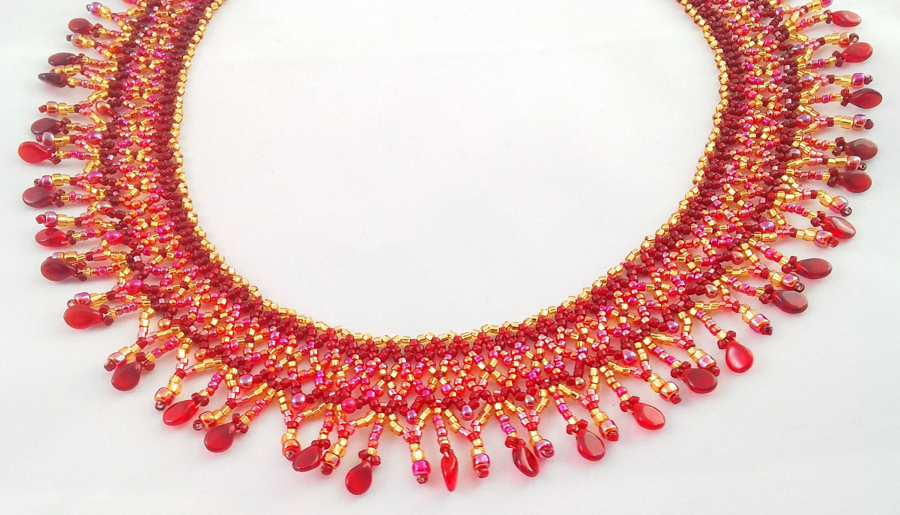 Rainbow Red & Gold - Etsy