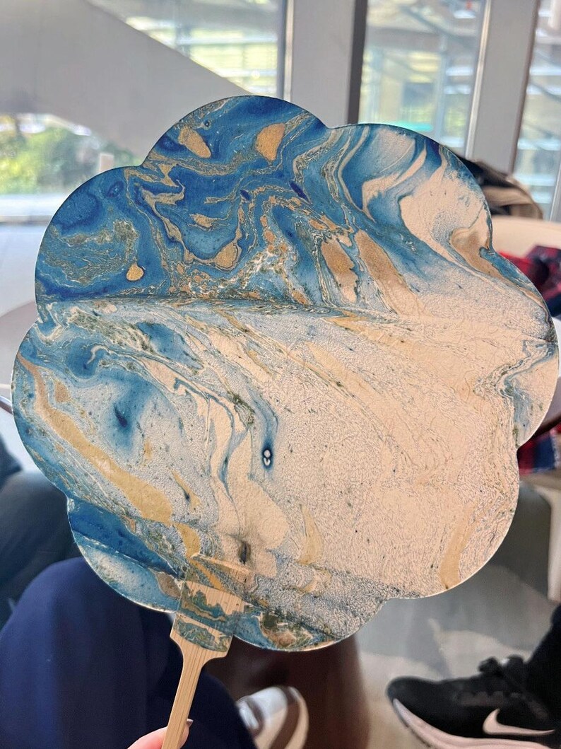 Unique Gift One-of-kind Original Handmade Chinese Traditional Art Fan ...