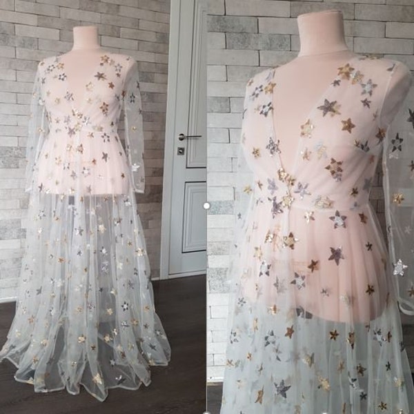Star Wedding Dress - Etsy