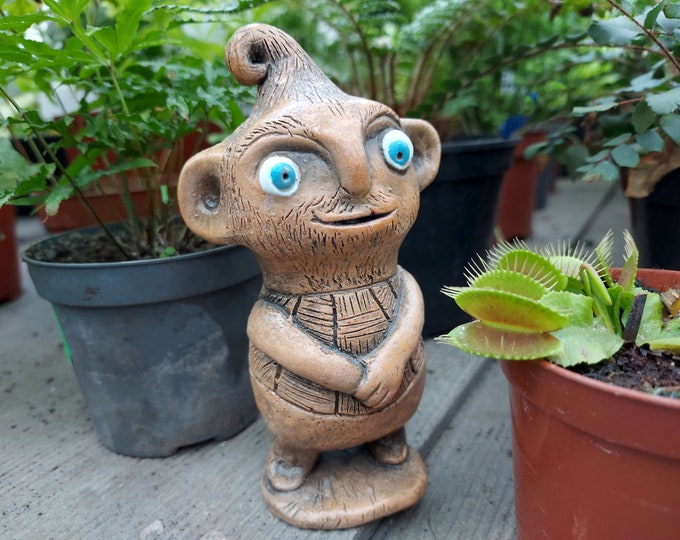 Ceramic Monster Figurine Handmade Monster Halloween Monster Sculpture ...