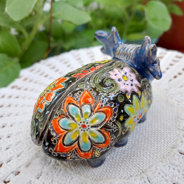 Beetle Figurine - Etsy