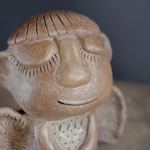 Ceramic Angel Handmade Angel Figurine Angel Home Decor Angel - Etsy