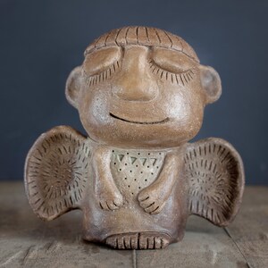 Ceramic Angel Handmade Angel Figurine Angel Home Decor Angel - Etsy