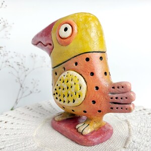 Ceramic Crow Figurine Ceramic Raven Figurine Handmade Crow - Etsy