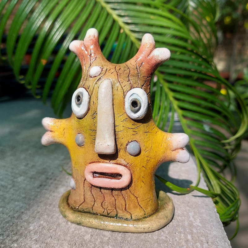 Clay Monster - Etsy