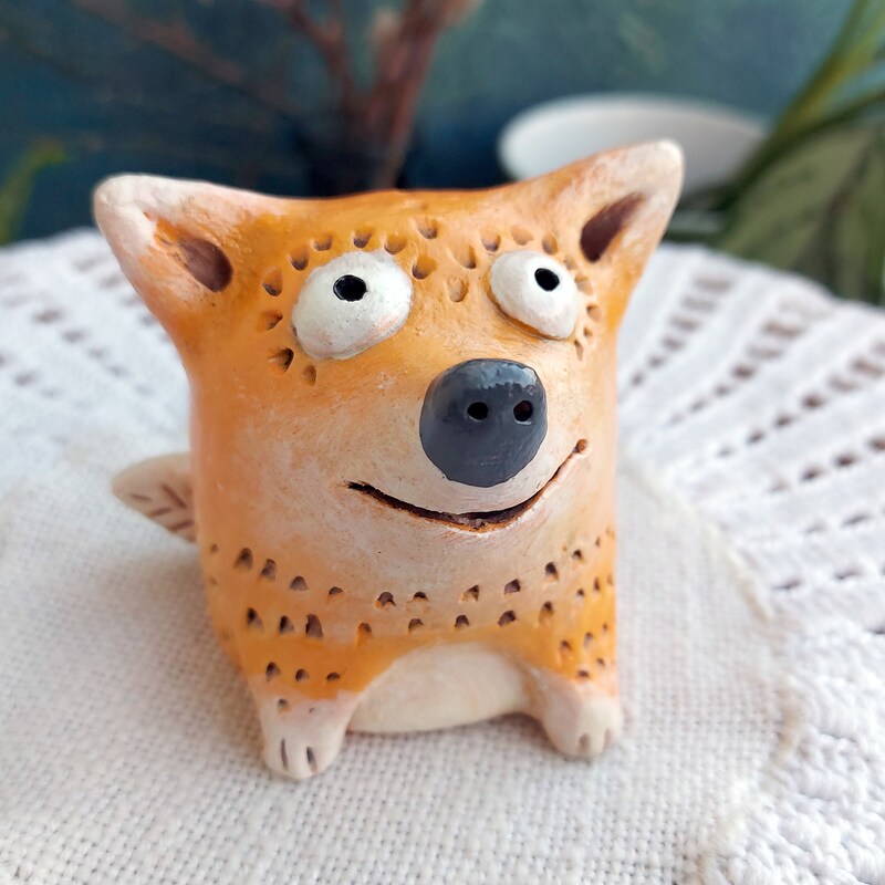 Ceramic Fox - Etsy UK