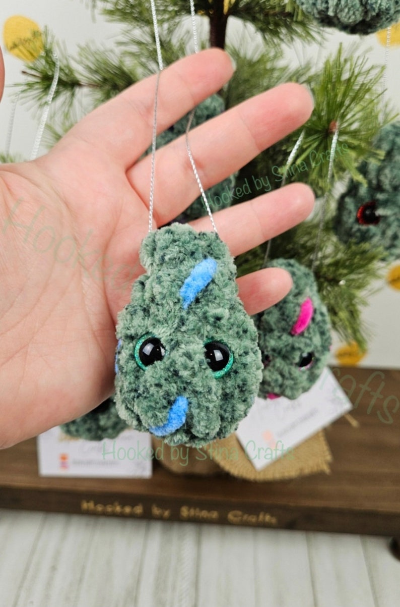 Weed Nugget Christmas Ornament Plushie, Crochet Nugs, 420 Friends, Gift ...