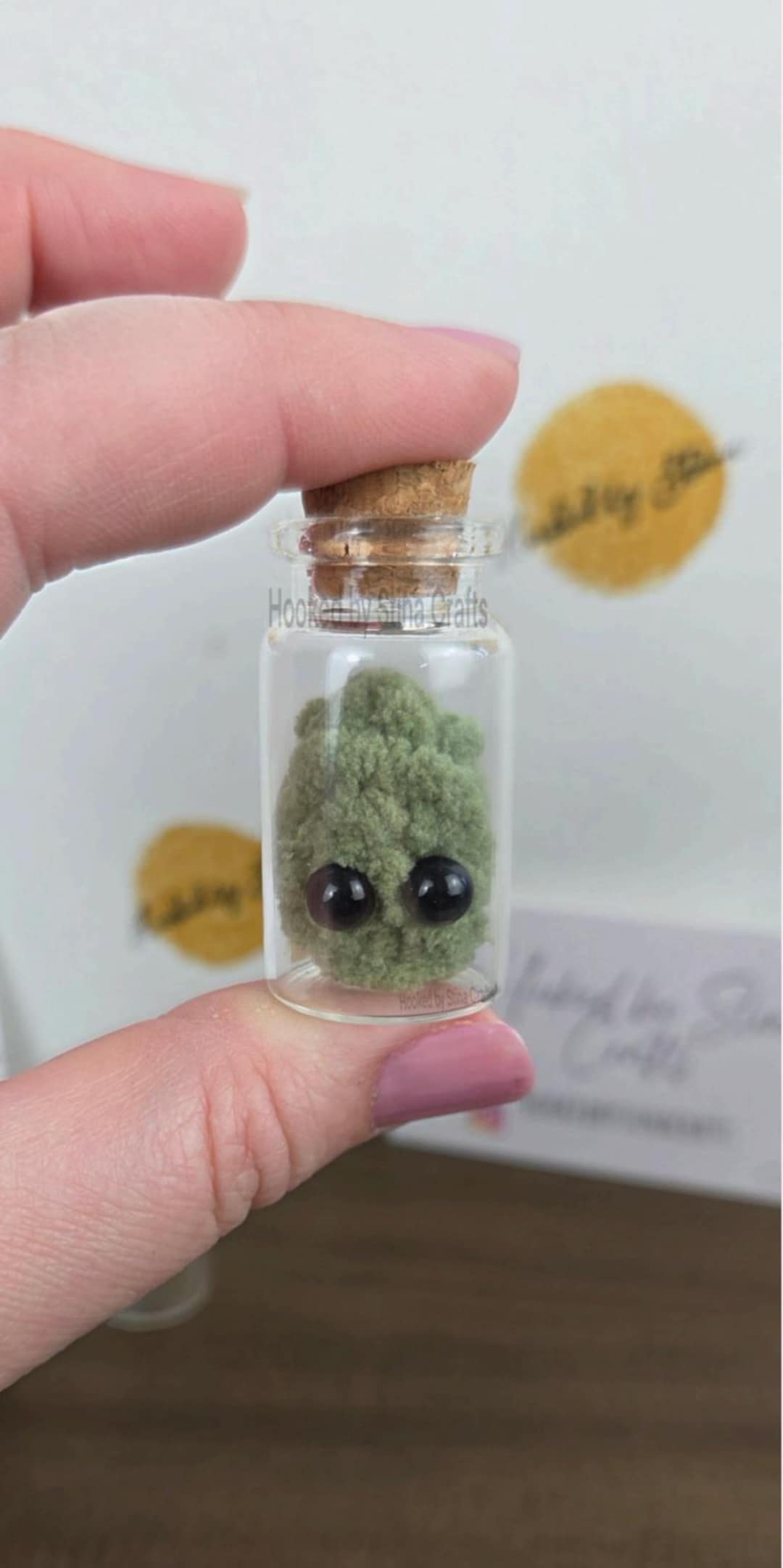 Adopt a Micro Weed Nugget Plushie, Nug in Jar, 420, Marijuana, Stoner ...