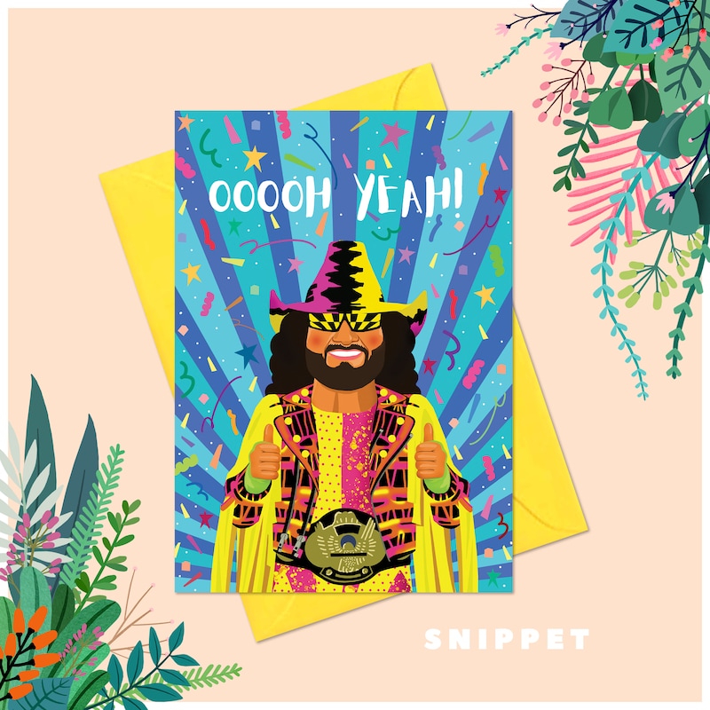 Wwe Yeah Wrestler - Etsy UK