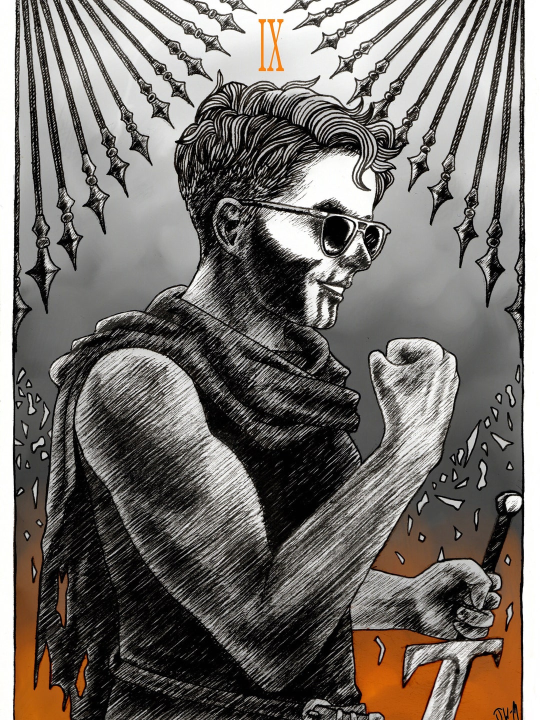 Gideon Nav - A5 Art Print - Etsy