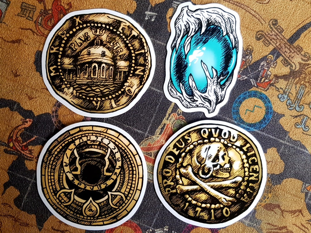 Uncharted Sticker Set - Etsy