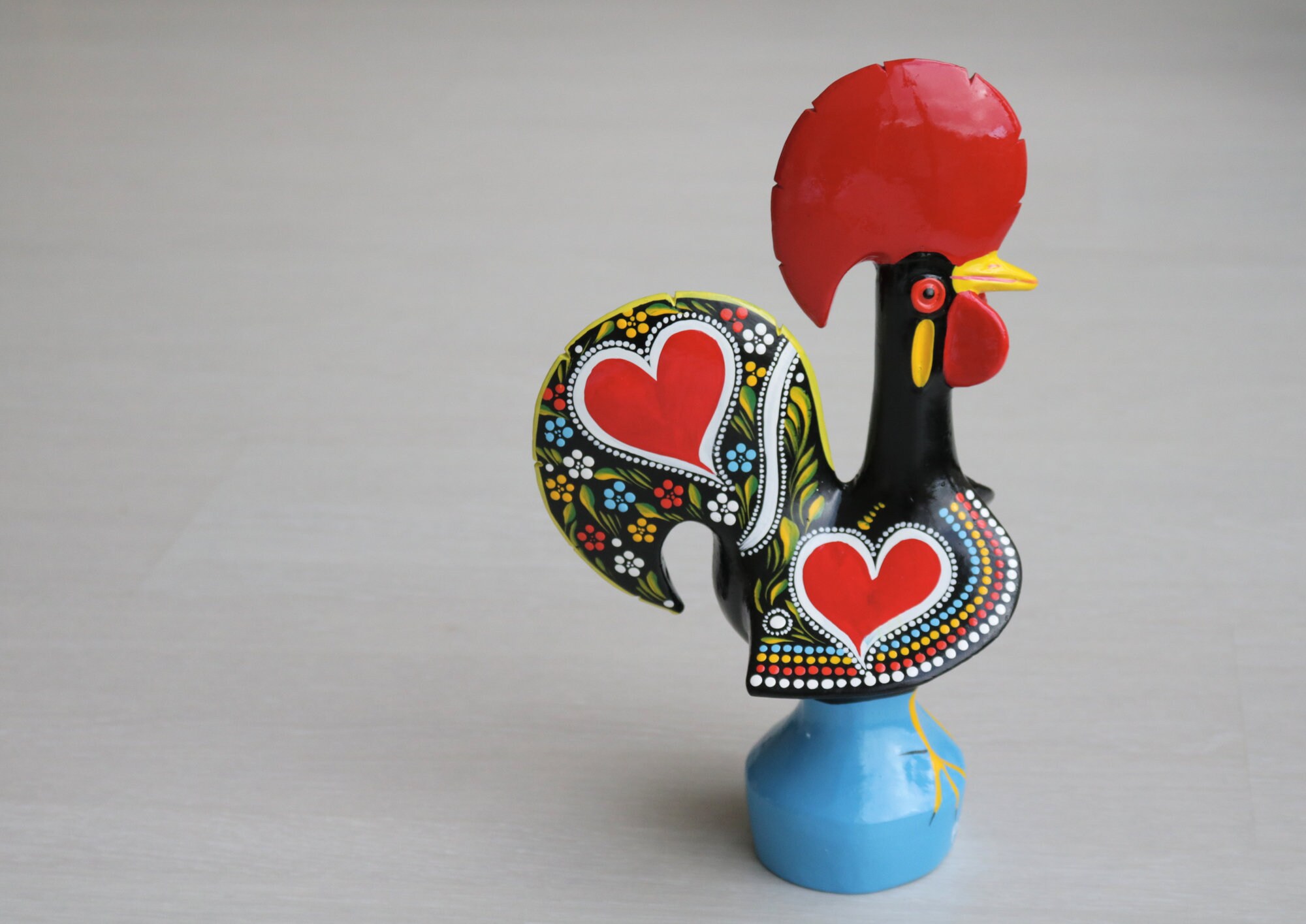 Barcelos Rooster XXL Size Barcelos Hahn Good Luck - Etsy Canada