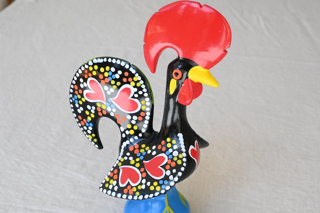 Barcelos Rooster - Large, Ceramic Rooster, Portuguese Rooster, Good ...