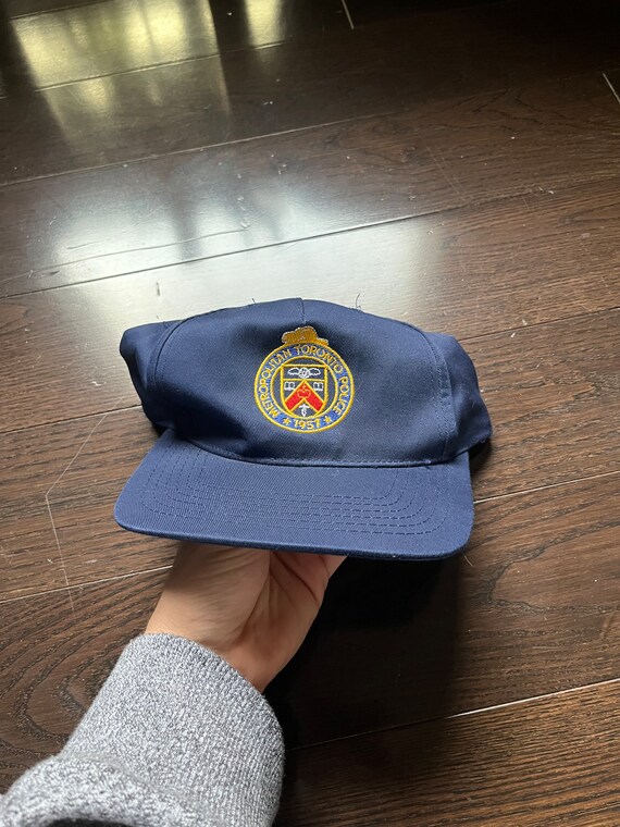 Vintage 90s TORONTO POLICE WiNGED WHEEL Motorcycle Dr… - Gem