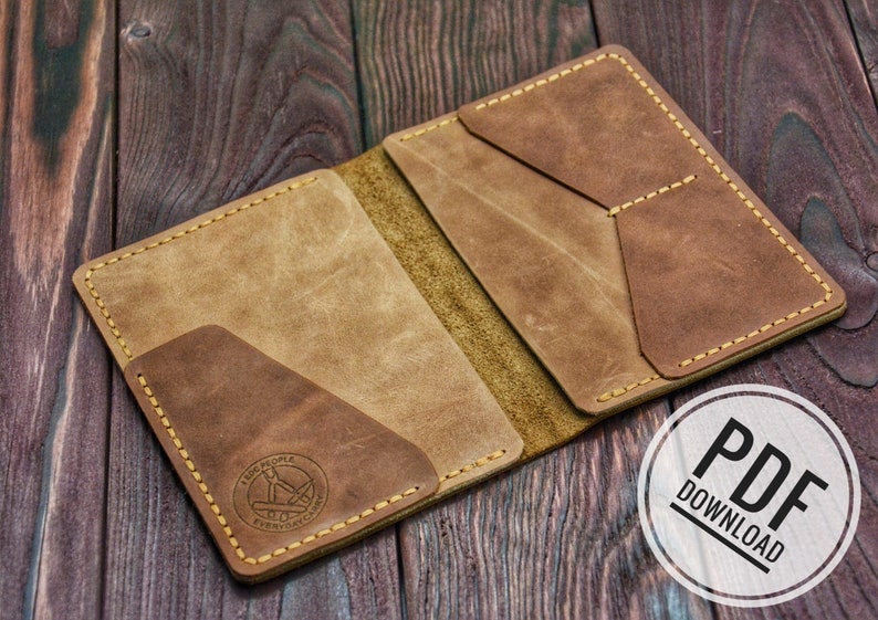 PDF Leather Wallet Template Pattern Passport Cover Passport Etsy PDF Leather Wallet Template Pattern Passport Cover Passport Etsy