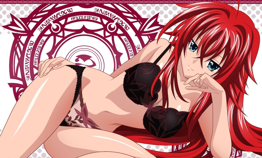 Poster Sexy Girl Anime Etsy
