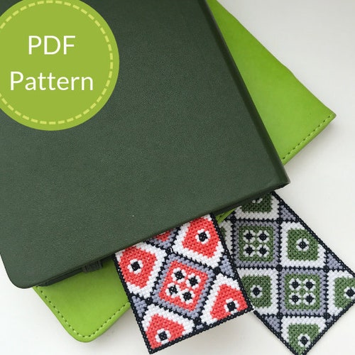 Fox Bookmark Cross Stitch Pattern Instant Download PDF - Etsy