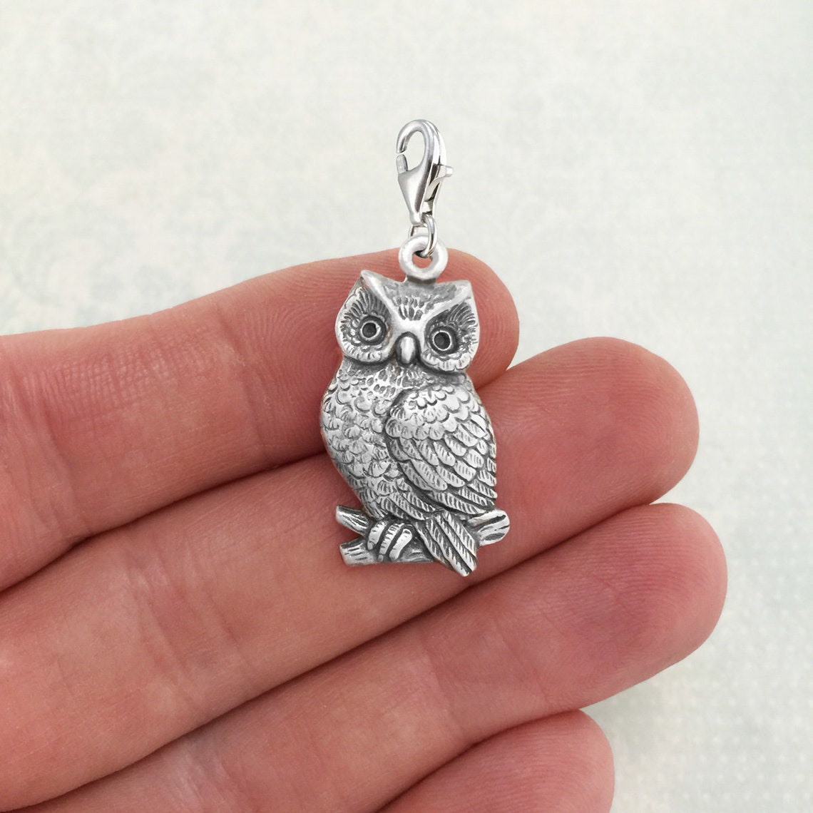 Owl Charm Australian Made Pewter Gift Australian Seller Owl - Etsy ...