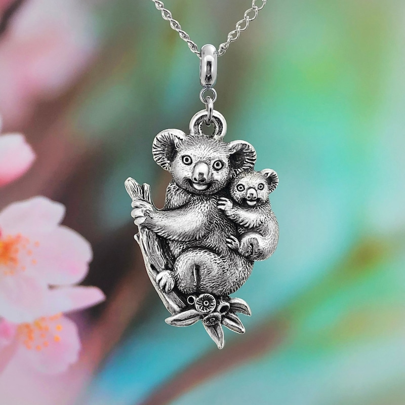 Koala Necklace - Etsy