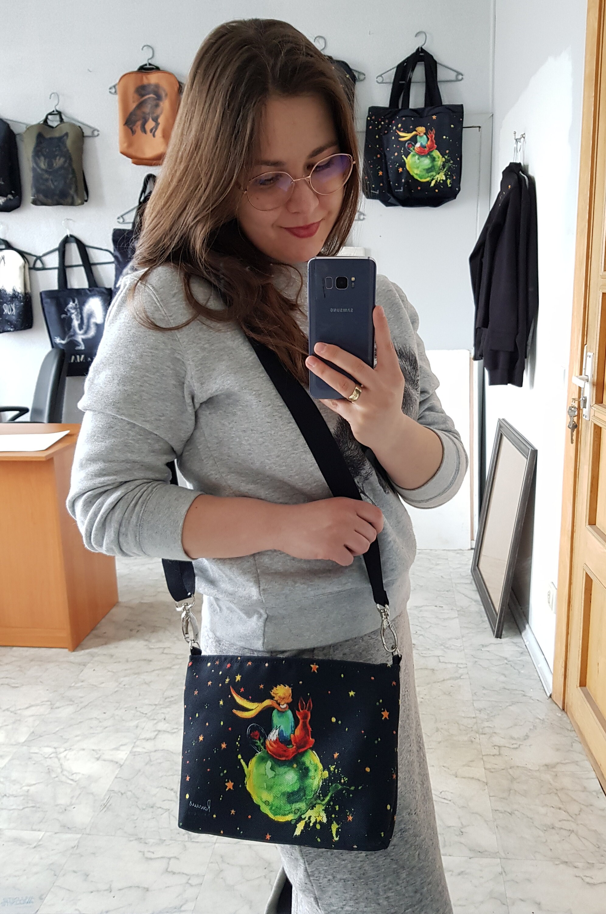 Handbag With the Little Prince, Purse, Handbag, Cosmetic Bag, Art ...