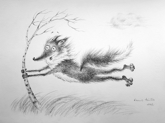 How To Draw Windy Day