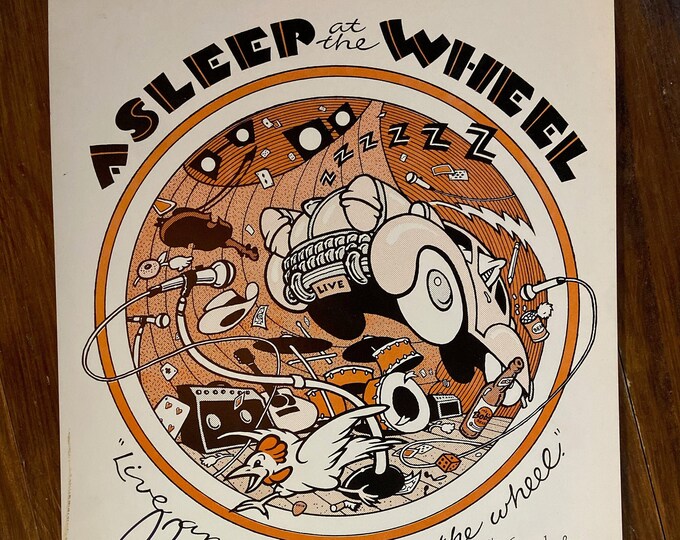 Original 1979 Poster AUTOGRAPHED by Ray Benson - Asleep at the Wheel at ...
