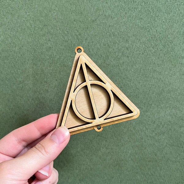 Deathly Hallows Svg - Etsy