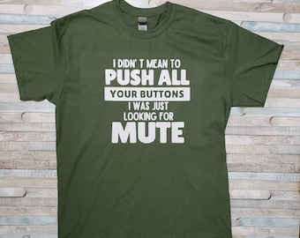 Mute T Shirt - Etsy