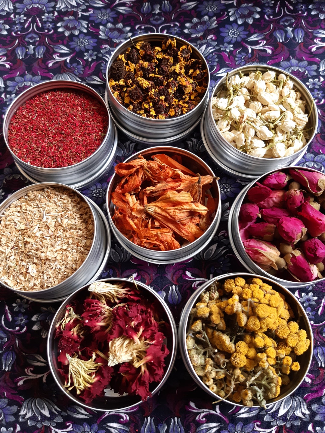 Botanical Set for Candles Resin Jewellery Dried Flowers & Petals Craft ...