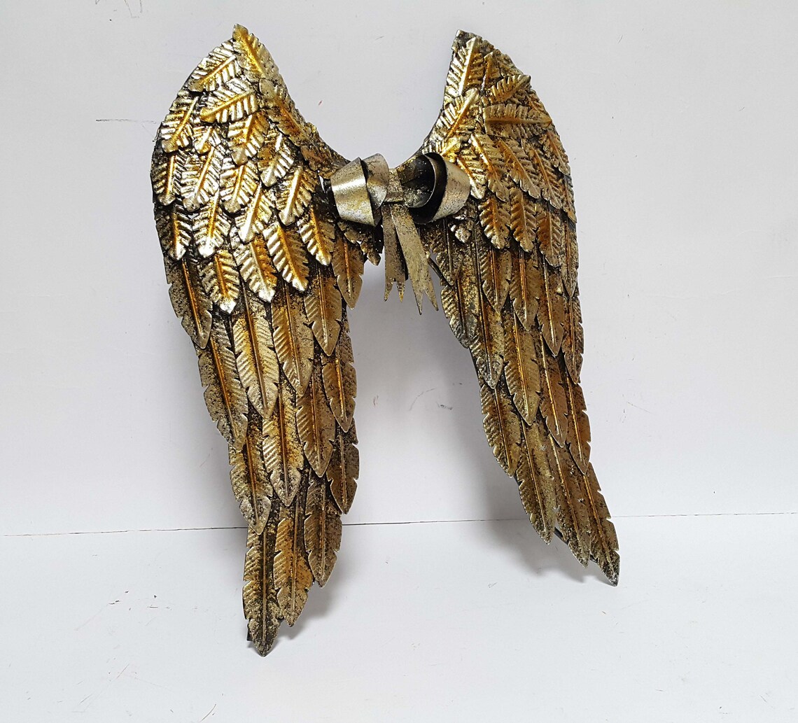 Metal Angel Wings Wall Decoration or Christmas Tree Metal Art,wall ...