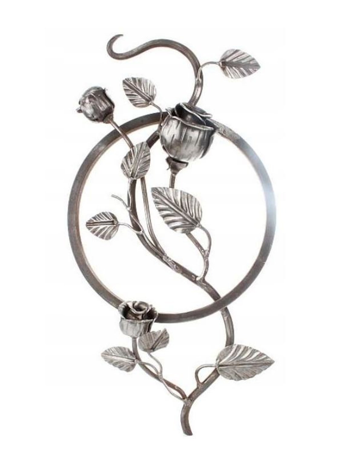 Rose Steel Wall Art Sculpture ,ground Steel,large Heavy Rosette,steel ...