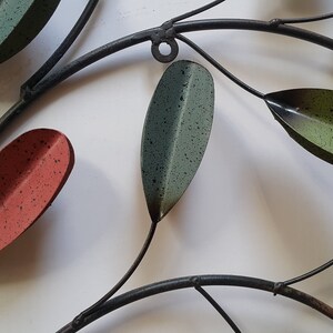 Leaves,bouquet of Twigs With Leaves,beautiful Garden/home Metal Wall ...