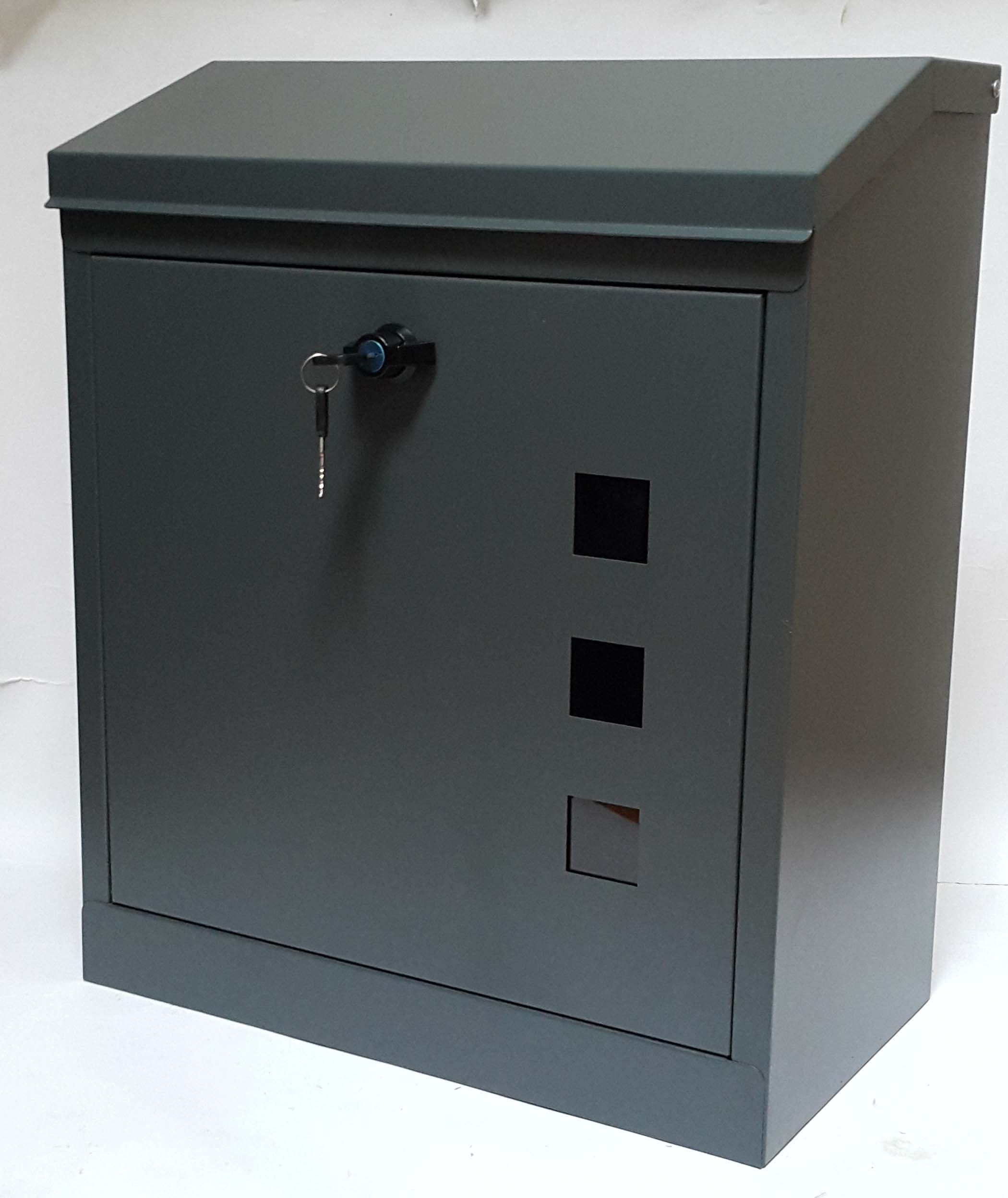 On Letters and Package Mailbox 21"x 17"x 10",large SIZE Mailbox Wall ...
