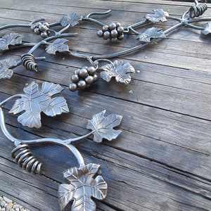 Vine Twig With Grape Craft Work Steel Art,large Exclusive Decoration ...