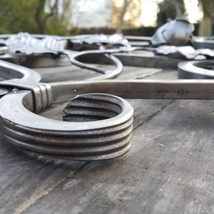 Wrought Iron Gate Valance for Wood Gates and Entry Tops,large Heavy ...